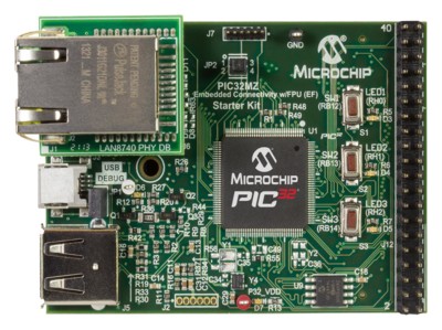 Microchip DM320007-C Embedded MCU & DSP Evaluation Board for sale