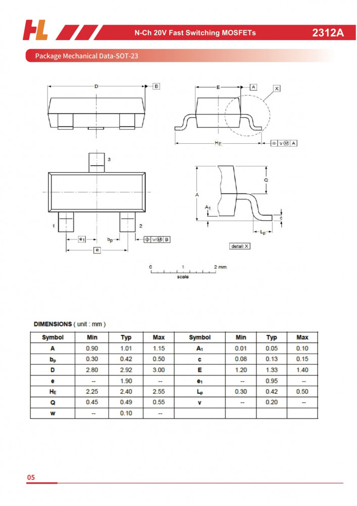 HL 2312A datasheet page 5