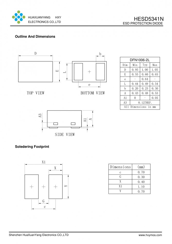 HESD5341N datasheet page 4