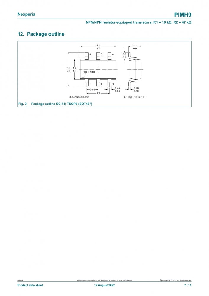 PIMH9 datasheet page 7