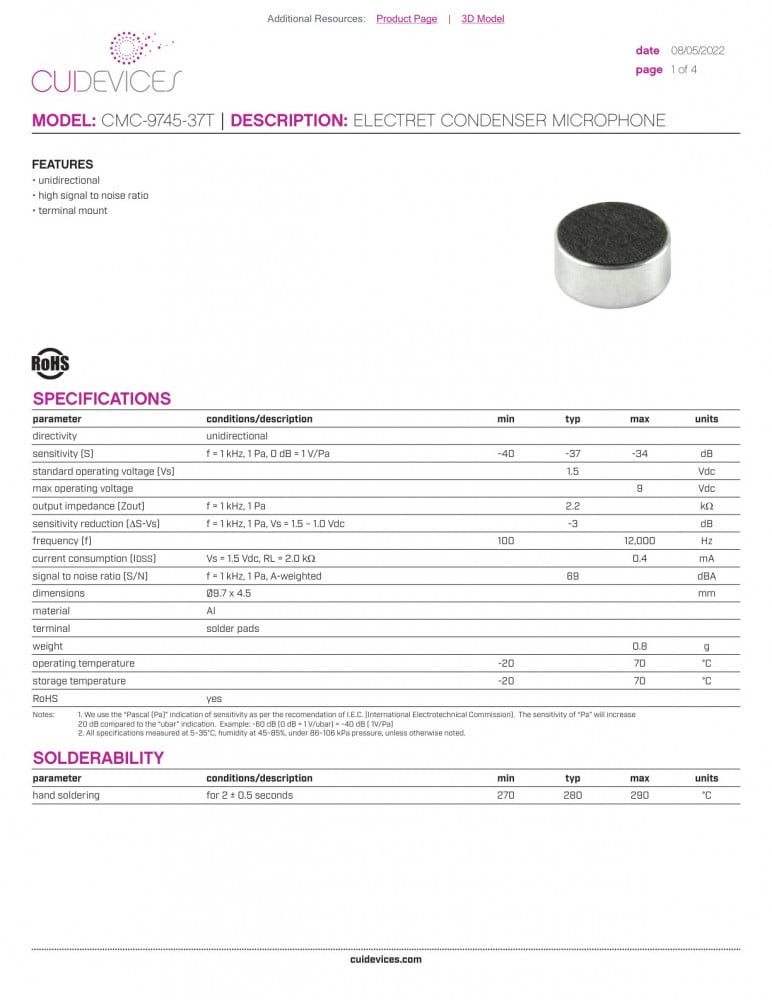 CMC-9745-37T product document page 1