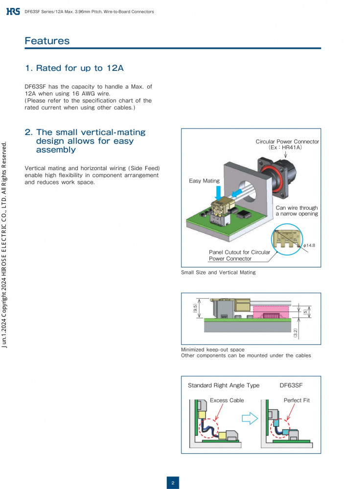 DF63SF documentation page 2