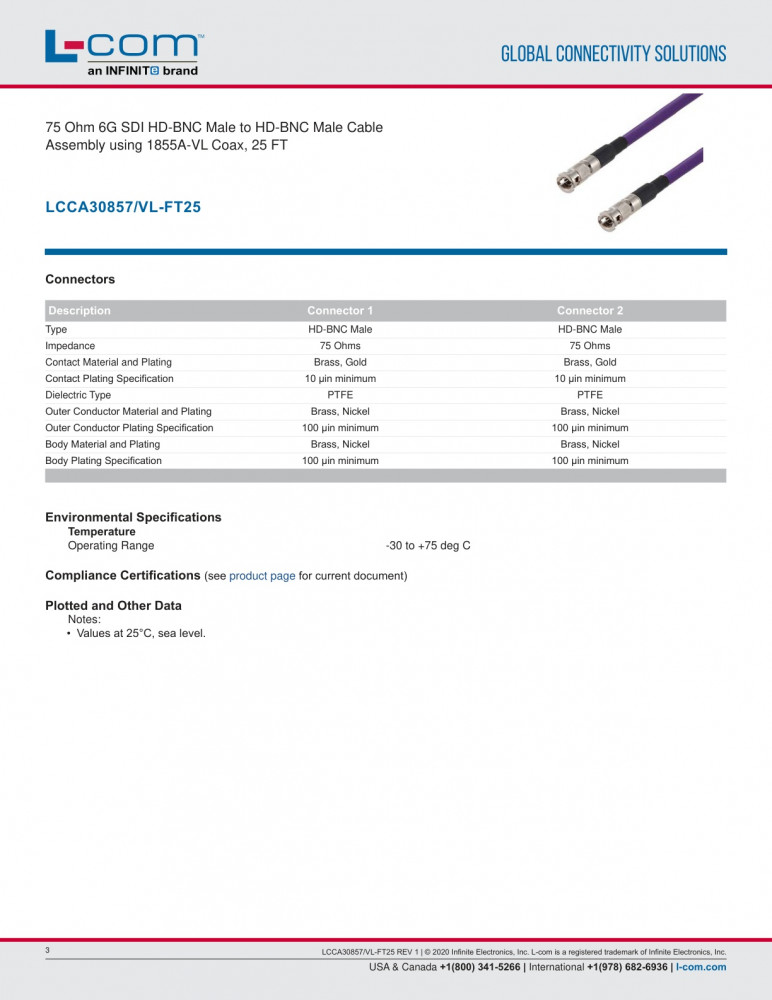 LCCA30857/VL-FT25 datasheet page 3