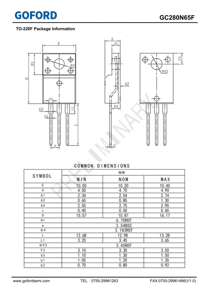 GC280N65F datasheet page 6