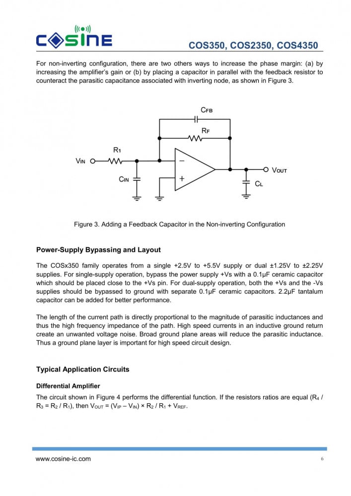 COS2350SR datasheet page 6