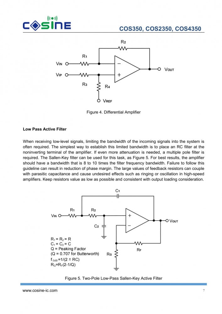 COS2350SR datasheet page 7