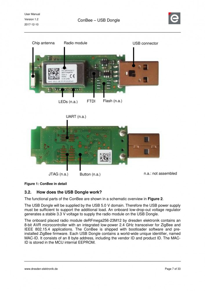 ConBee manual page 7