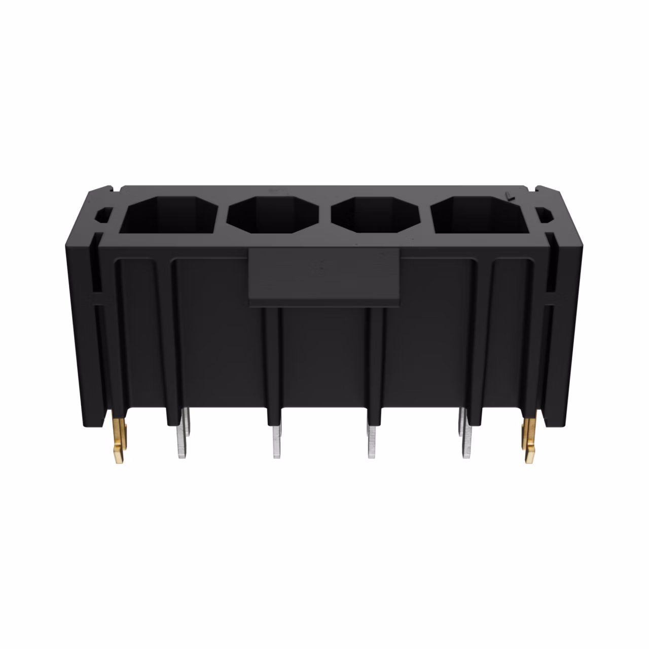 Sabre Vertical Header, 7.50mm Pitch, 4 Circuits, Glow-Wire Capable, 5.33mm Tail Length. for 3.20mm PCB, with Board Lock, Complies with the UL1977 finger proof access requirement for sale
