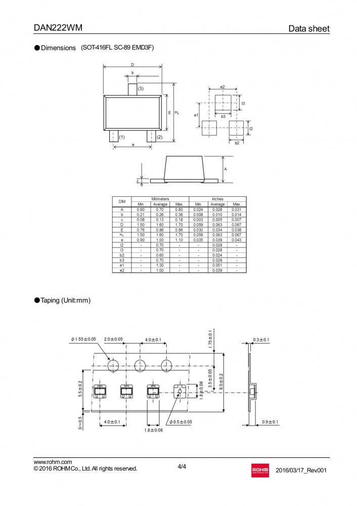DAN222WMTL datasheet page 4