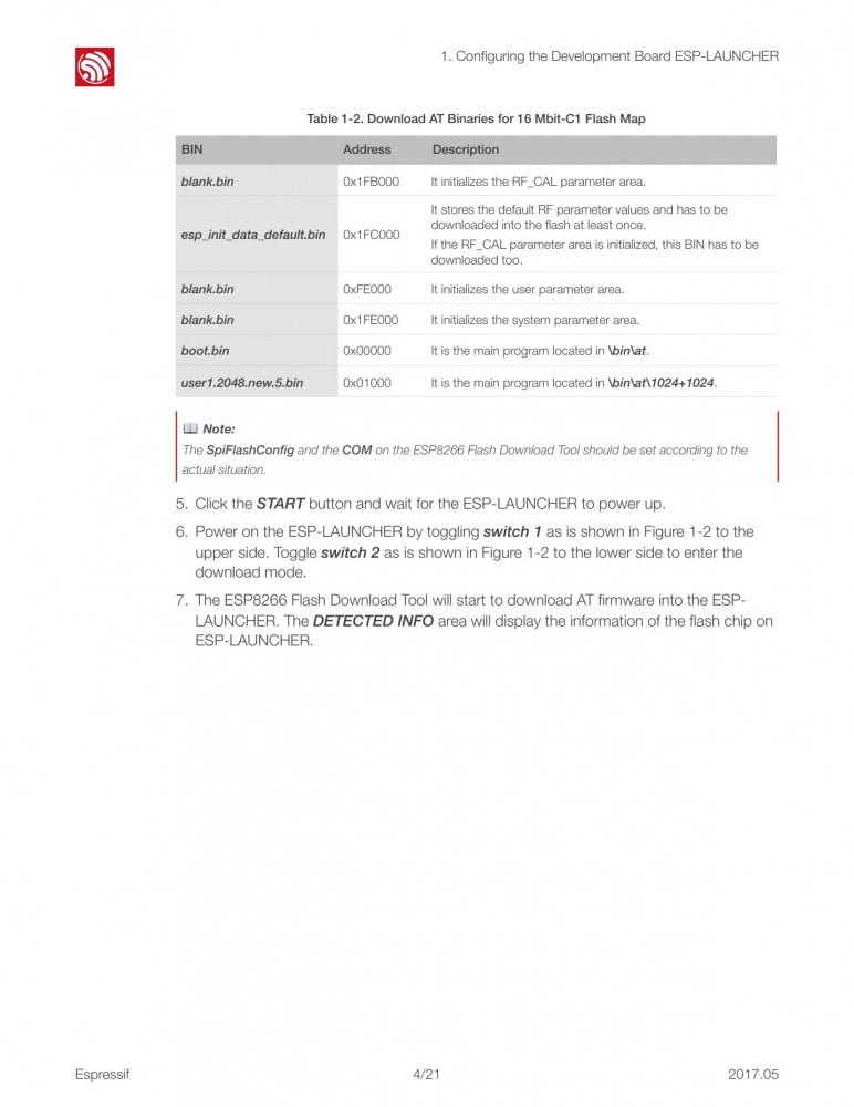 ESP8266 Quick Start Guide page 7