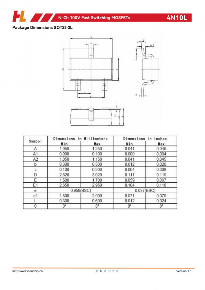 4N10L datasheet page 5