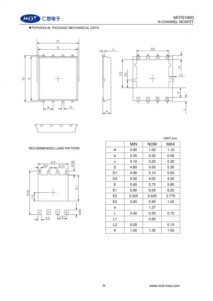 MOT6180G datasheet page 5