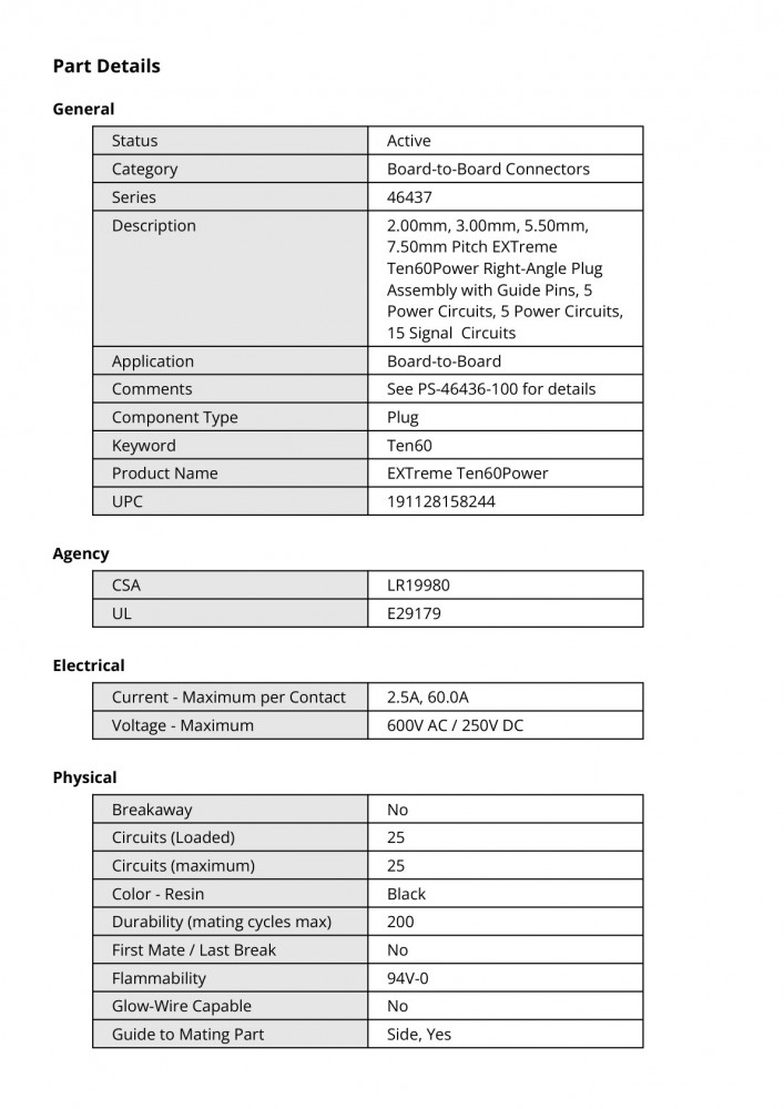 Product document preview, page 2