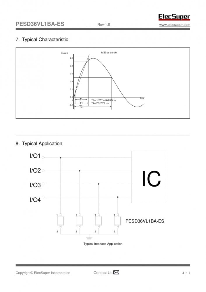 PESD36VL1BA-ES datasheet page 4