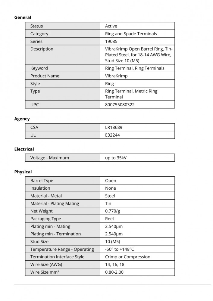 190850009 technical document image, page 2