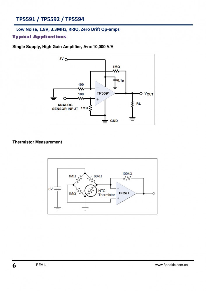 TP5592-SR datasheet page 6
