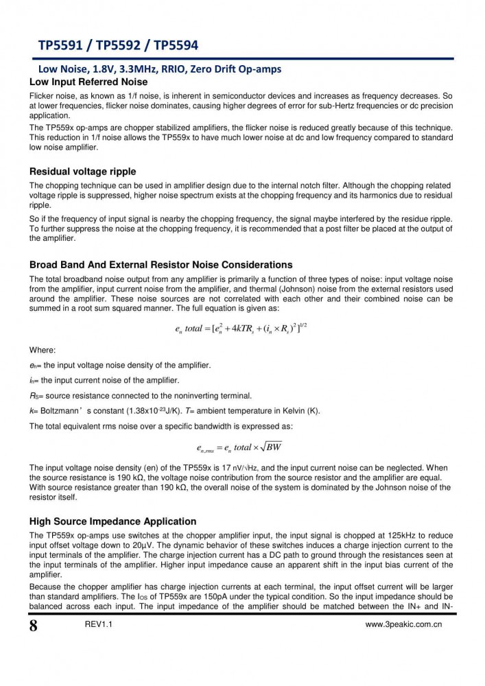 TP5592-SR datasheet page 8
