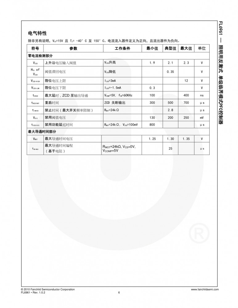 FL6961 datasheet page 7