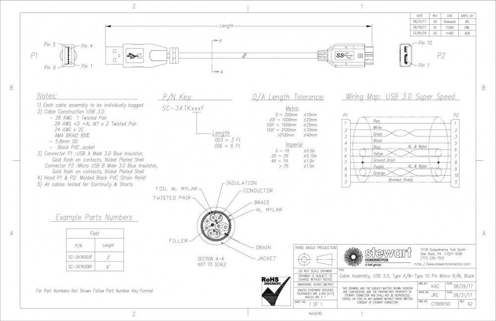 SC-3ATK006F technical drawing page