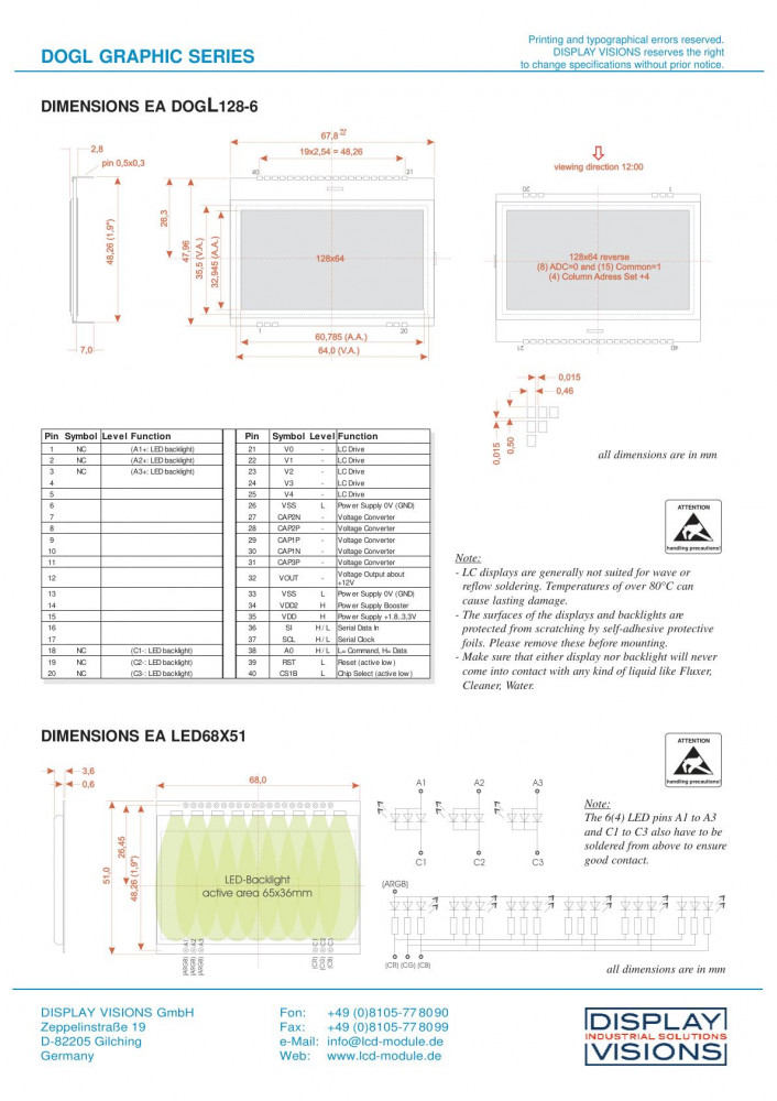 EA LED68X51-W documentation page 8
