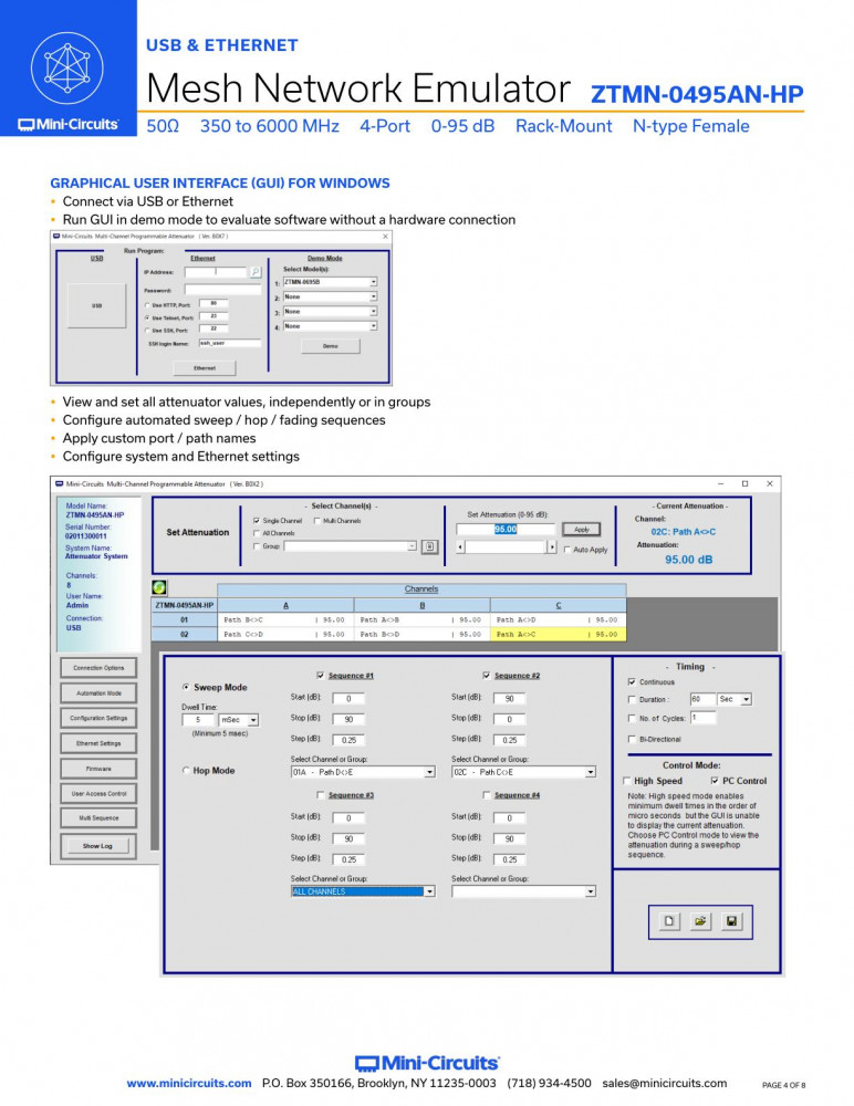 ZTMN-0495AN-HP technical document page 4