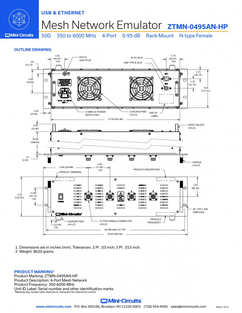 ZTMN-0495AN-HP technical document page 7