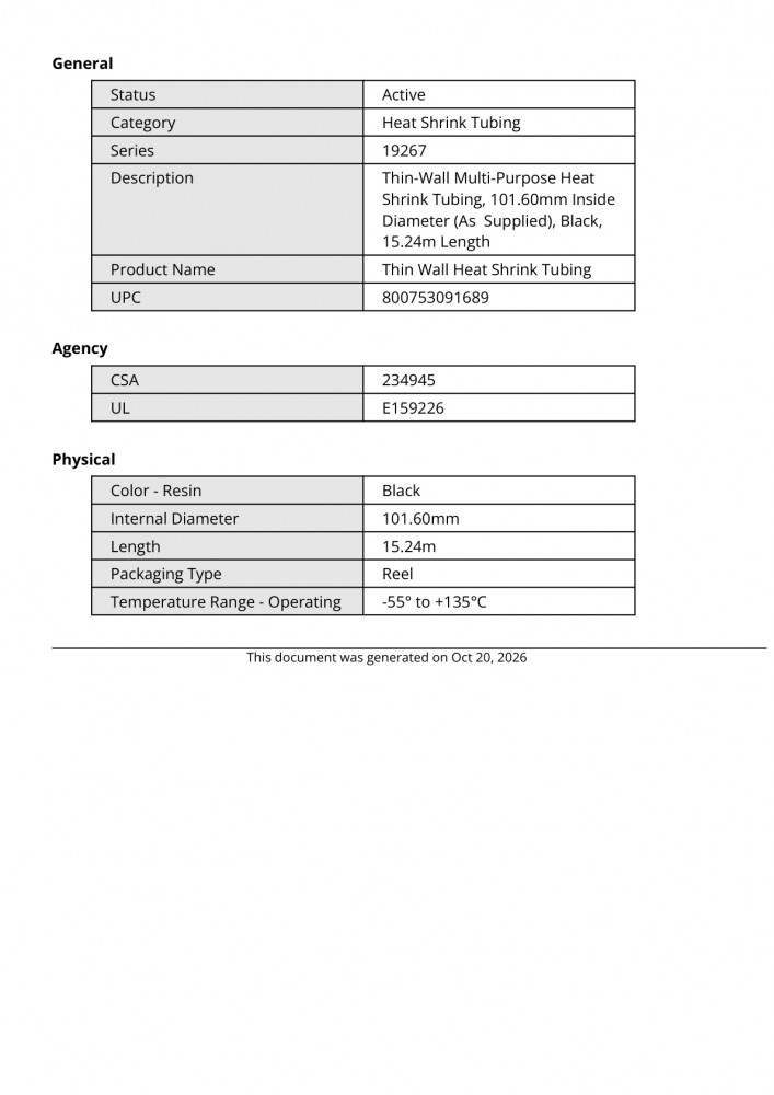 Technical document image 2 for MOLEX 192670423
