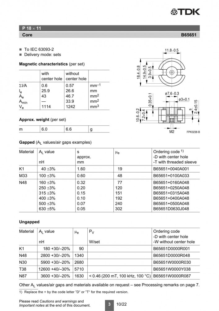 Technical document page 3