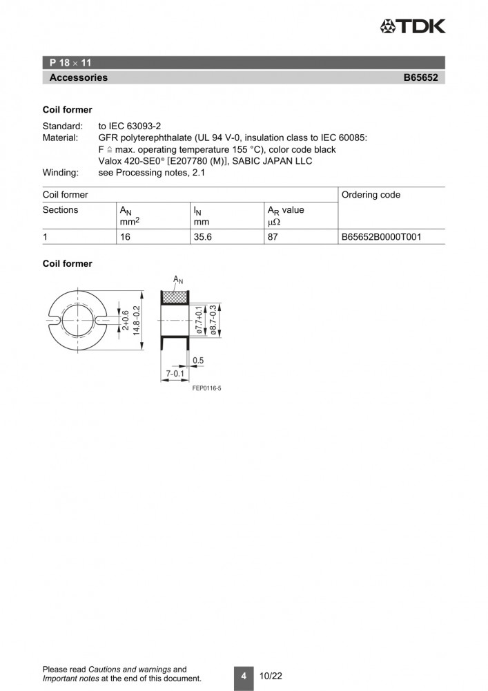 Technical document page 4