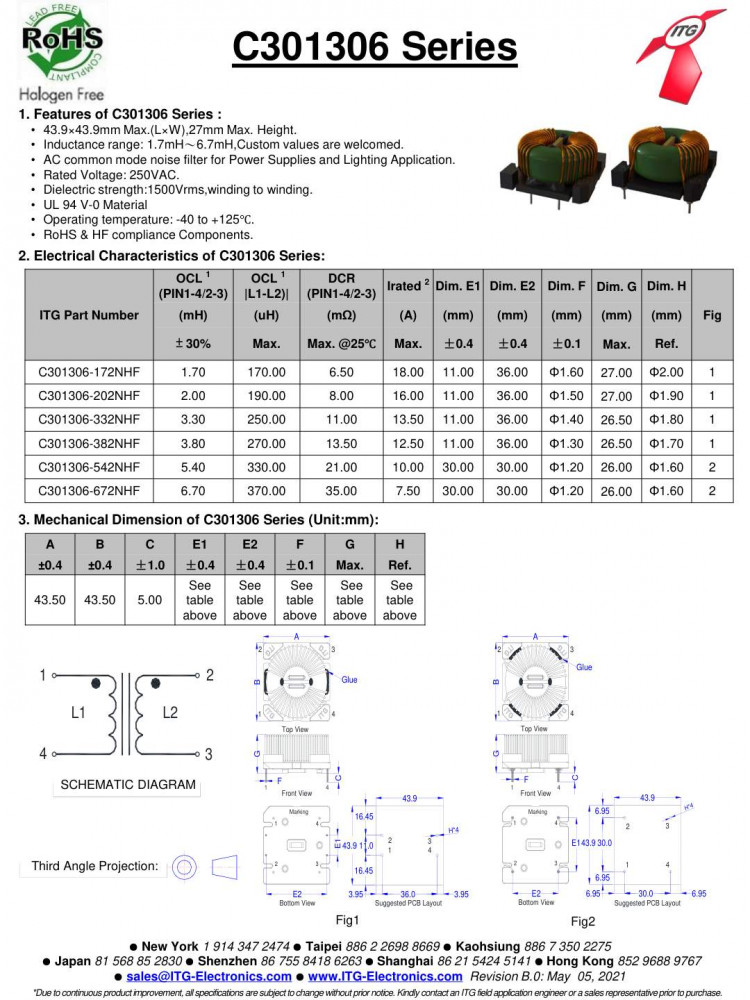 C301306 technical document page 1