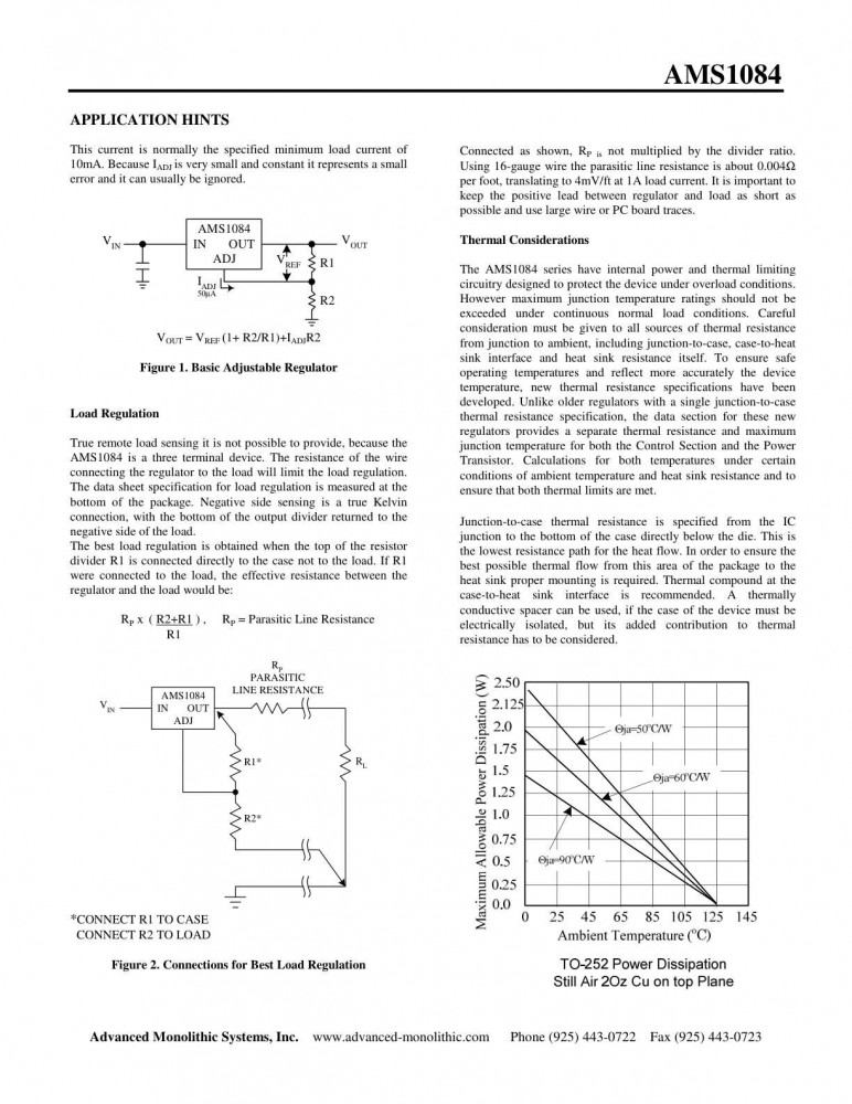 AMS1084 datasheet page 5