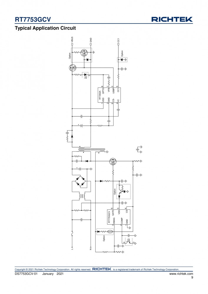 RT7753GCV datasheet page 9