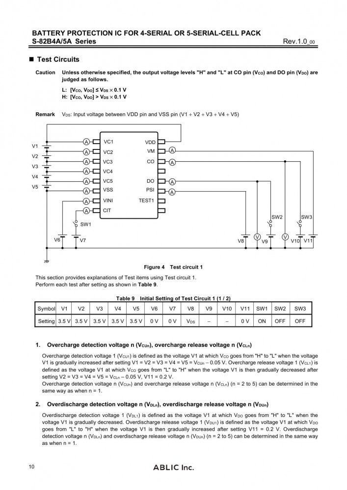 ABLIC S-82B4A/5A datasheet page 10