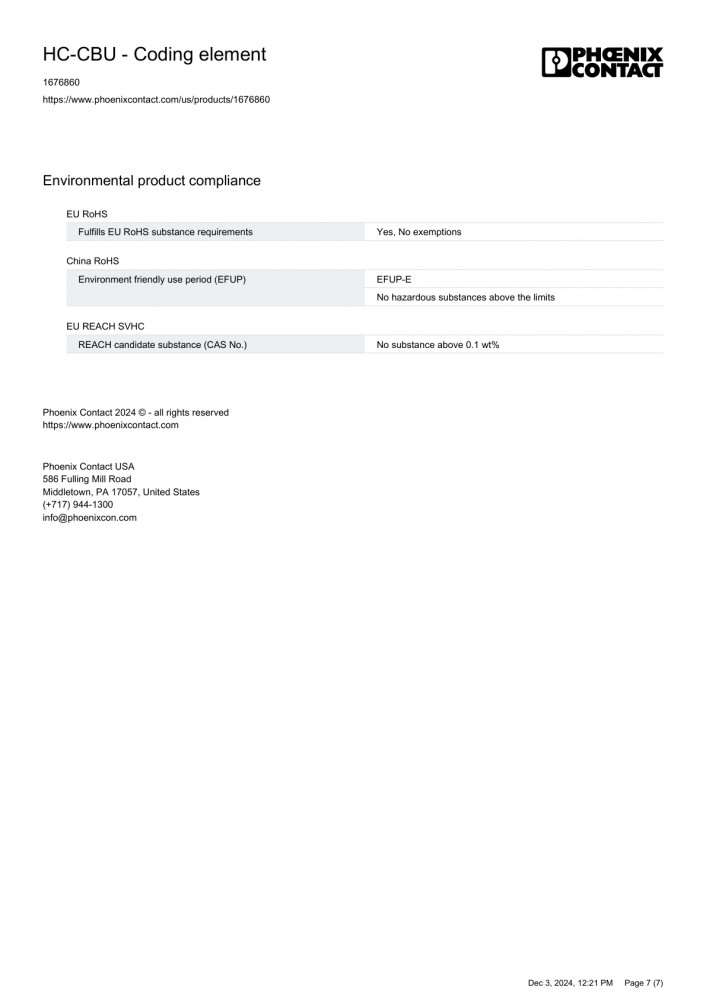 Phoenix Contact 1676860 technical document page 7
