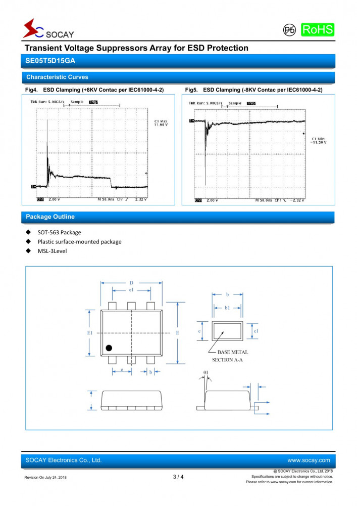 SE05T5D15GA datasheet page 3