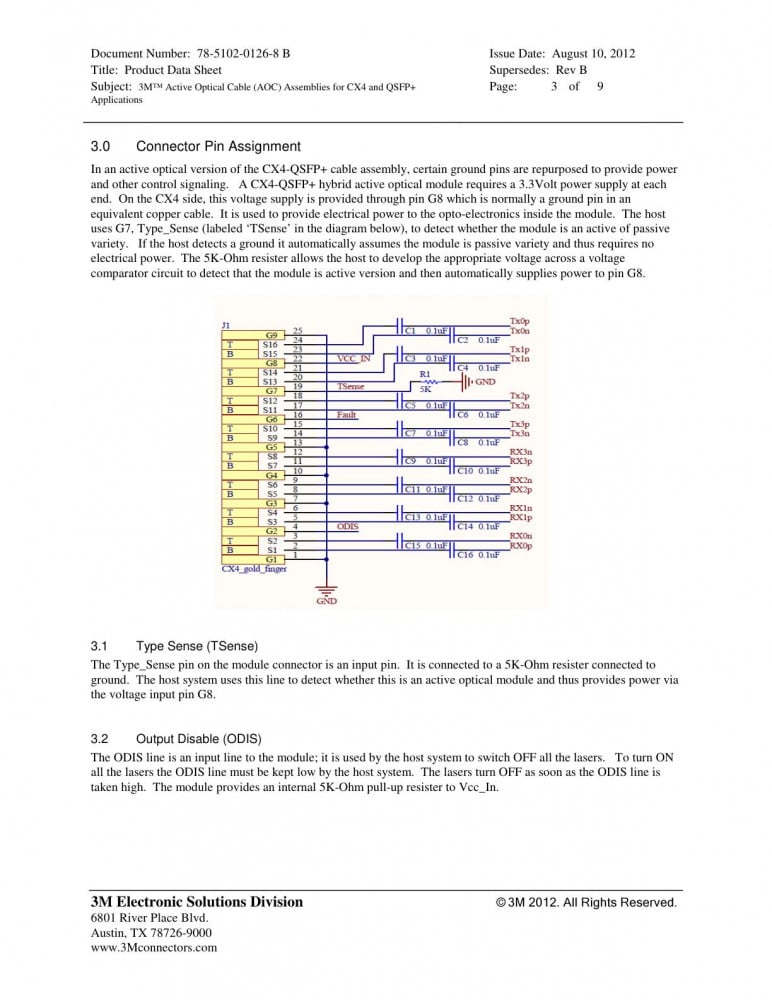 3M 6A44-B0441-050.0-0 datasheet page 4