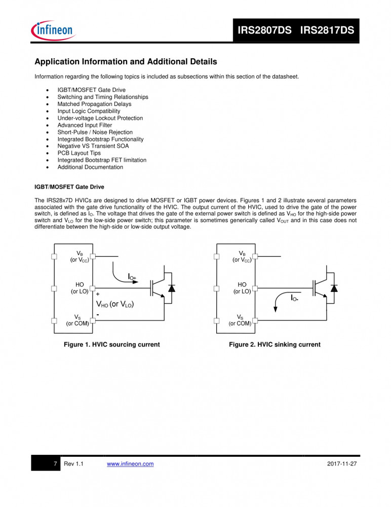 IRS2817DSTRPBF datasheet page 7