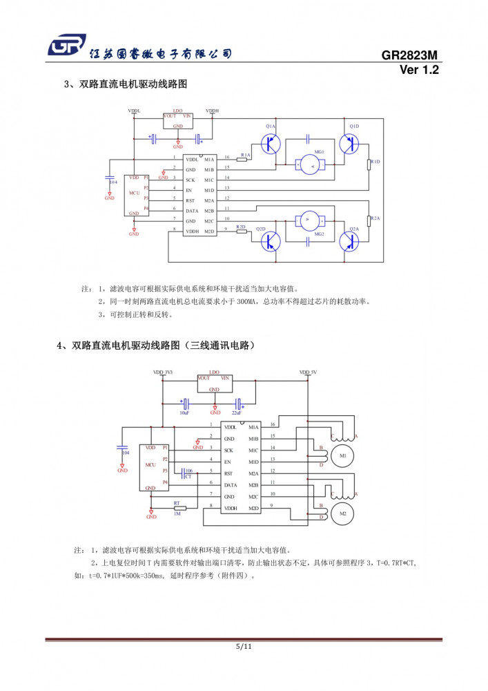 GR2823M datasheet page 5