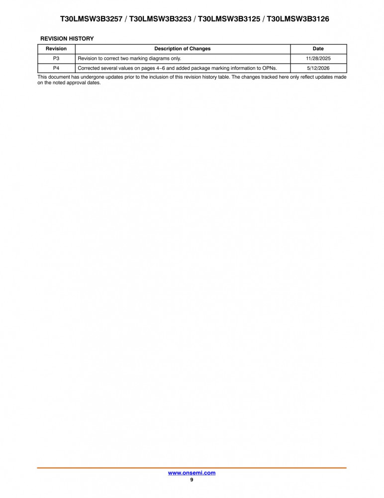 T30LMSW3B3257 datasheet page 9