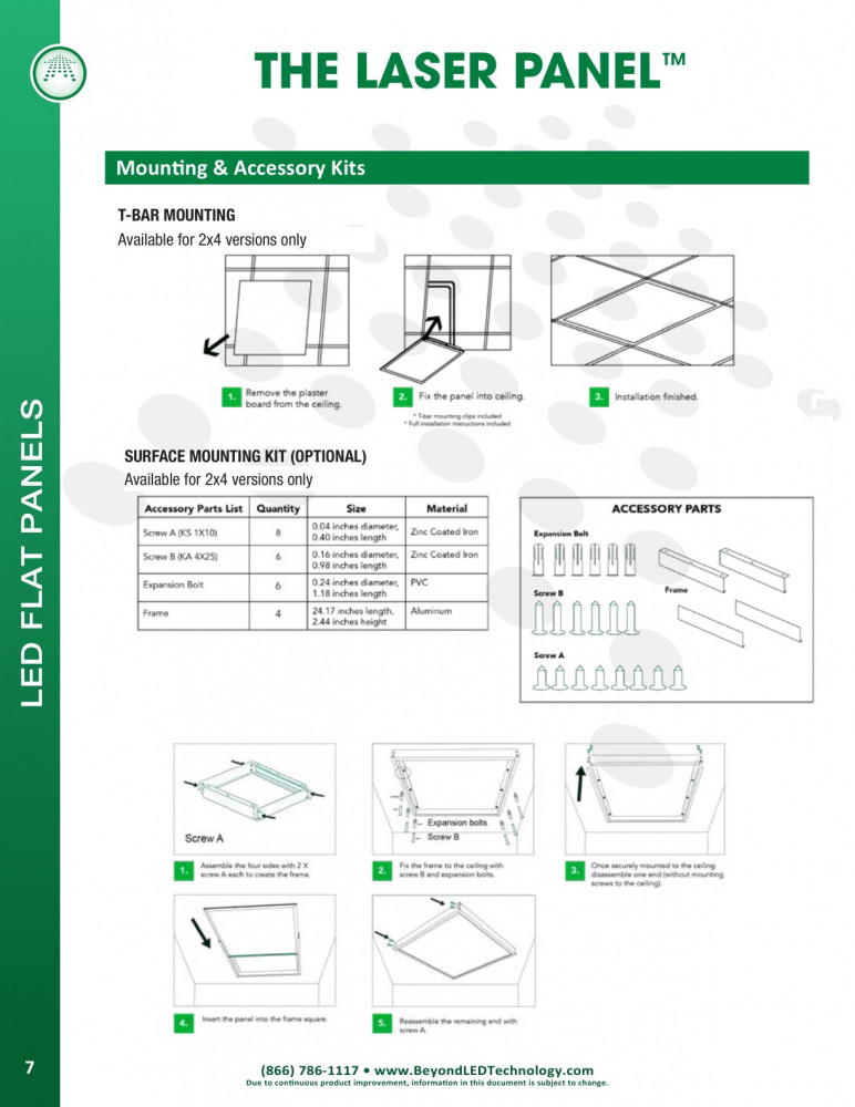 Product document page 7