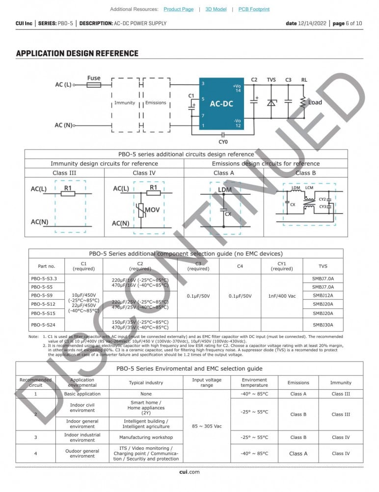 PBO-5-S5 datasheet page 6