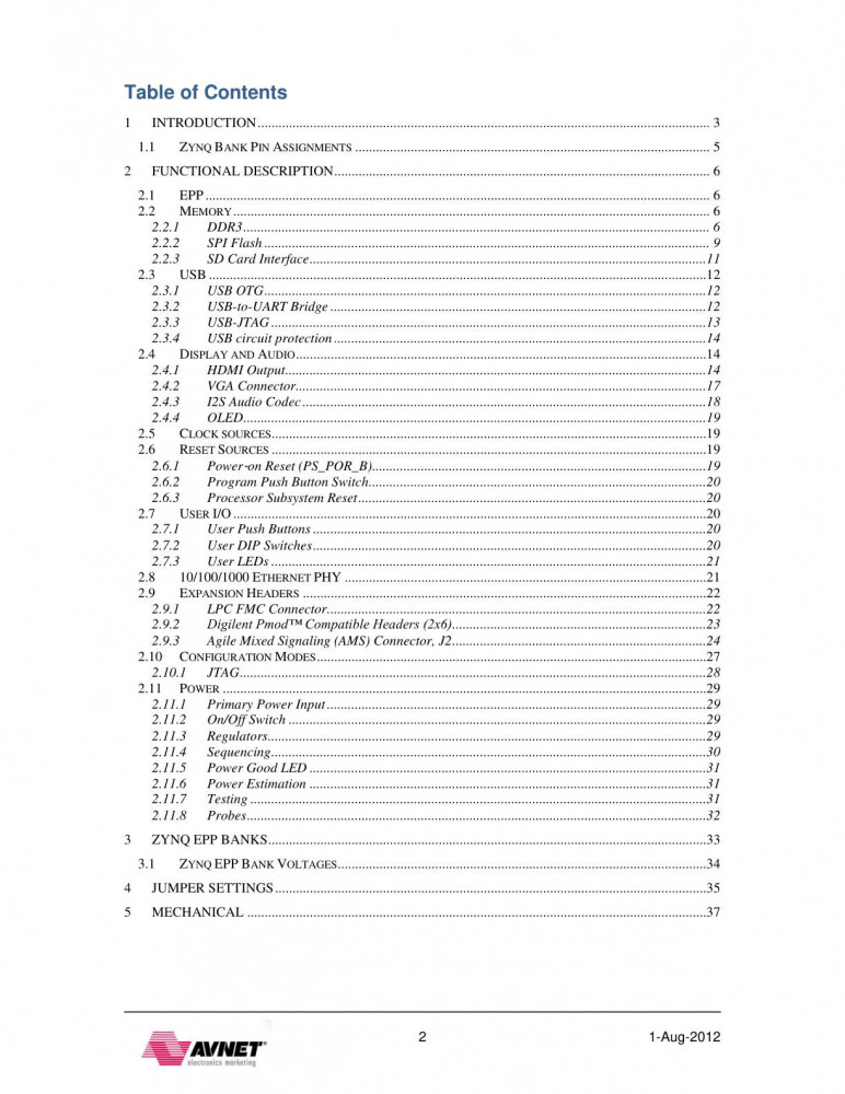 Technical document page 3