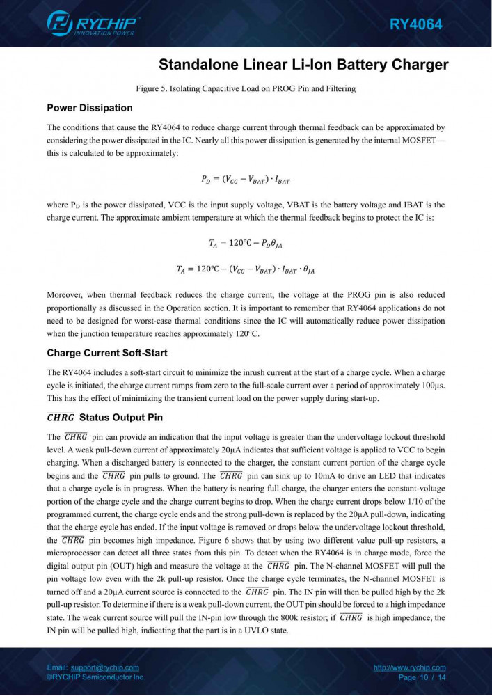 RY4064AT5 datasheet page 10