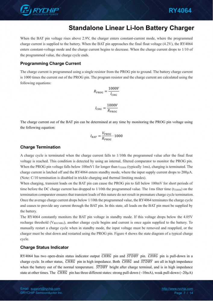 RY4064AT5 datasheet page 7