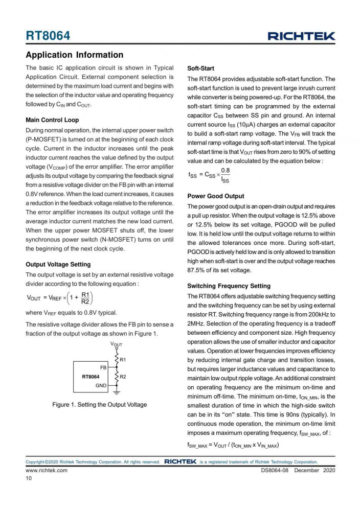 RT8064 datasheet page 10