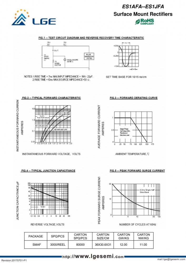 LGE ES1D(SMAF) datasheet page 2