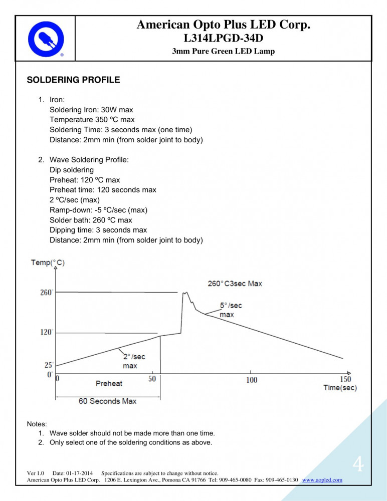 L314LPGD-34D datasheet page 4