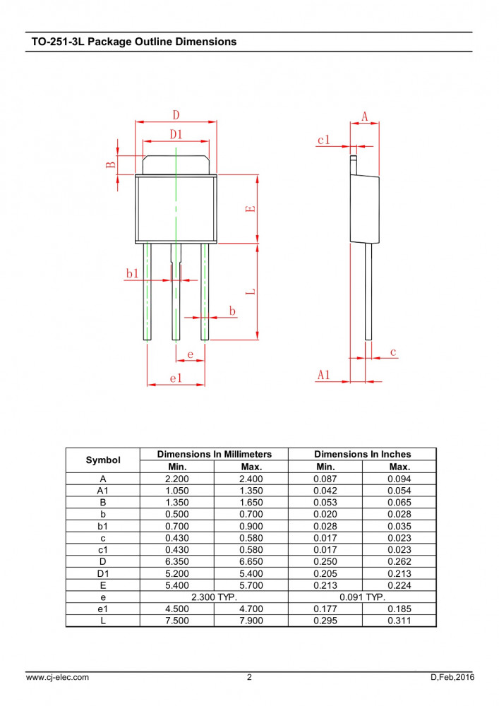 B772M datasheet page 2
