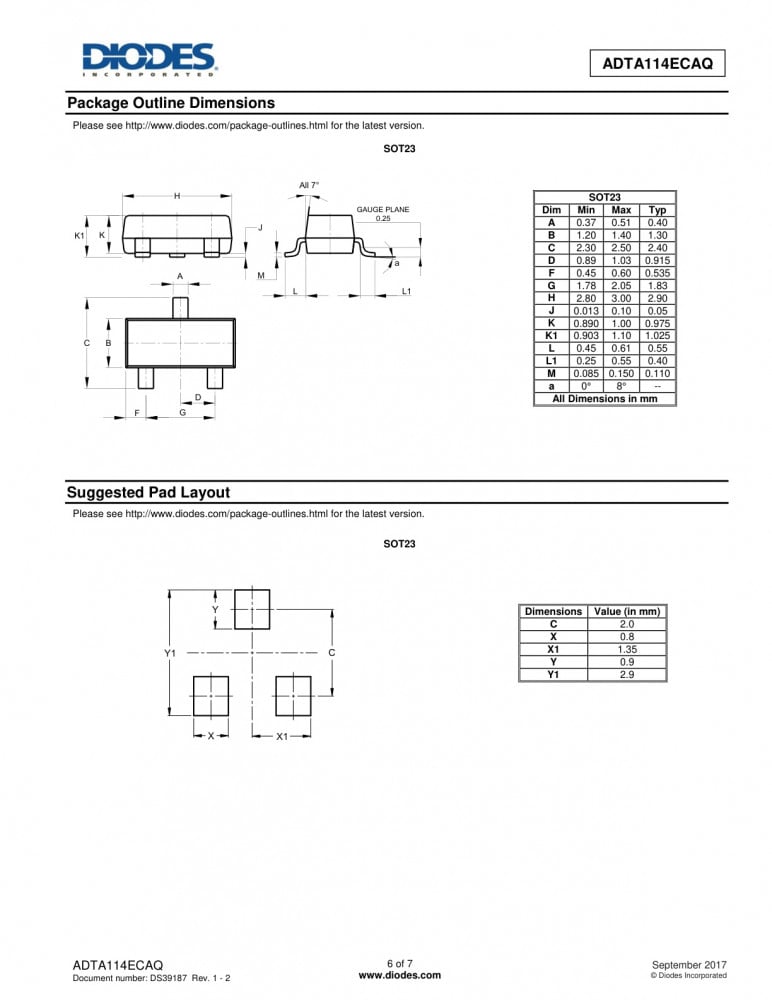 ADTA114ECAQ-13 datasheet page 6