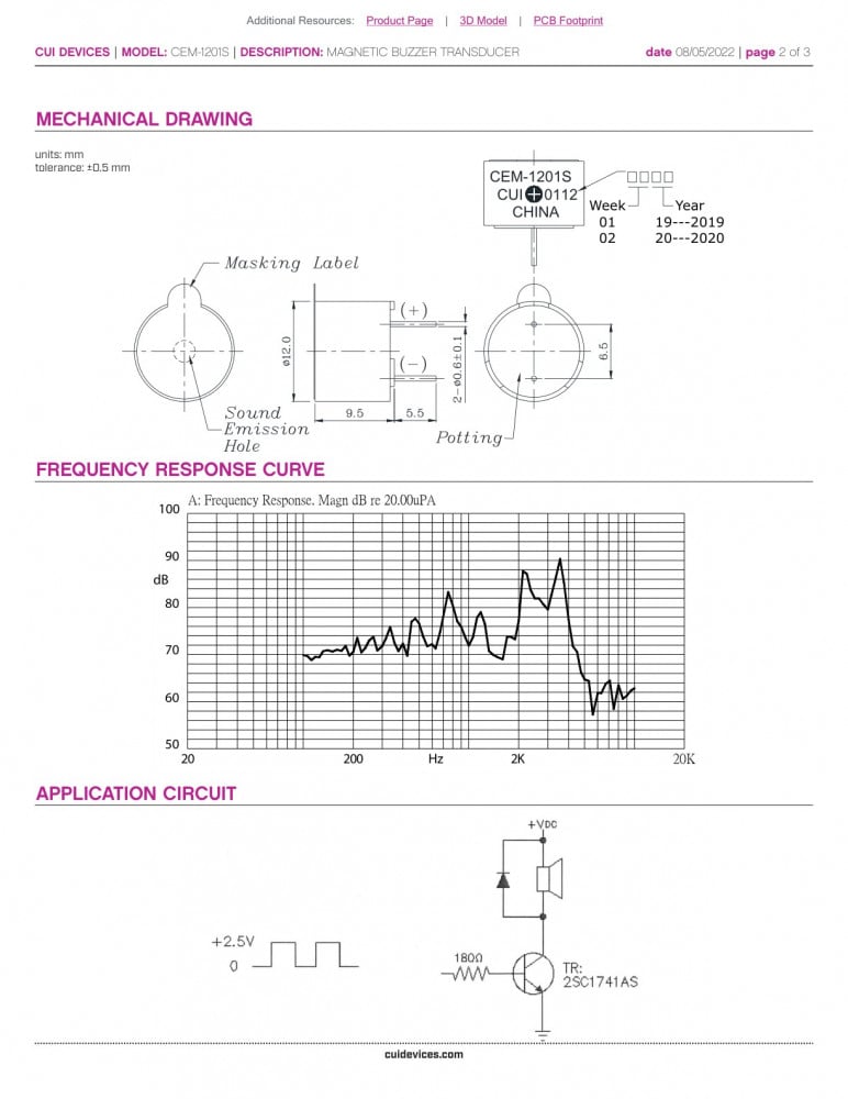 CEM-1201S datasheet page 2
